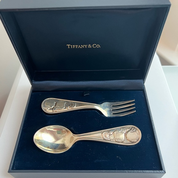 Tiffany & Co. | Other | Tiffany Co Baby Silverware Set | Poshmark